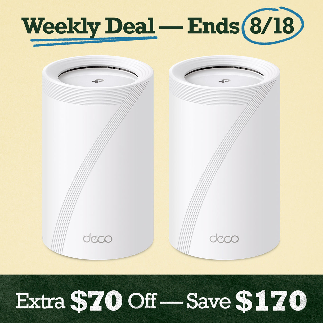 Deco WiFi 7 Tri-Band BE10000 Mesh System 2 Pack (Deco BE63) – TP-Link ...