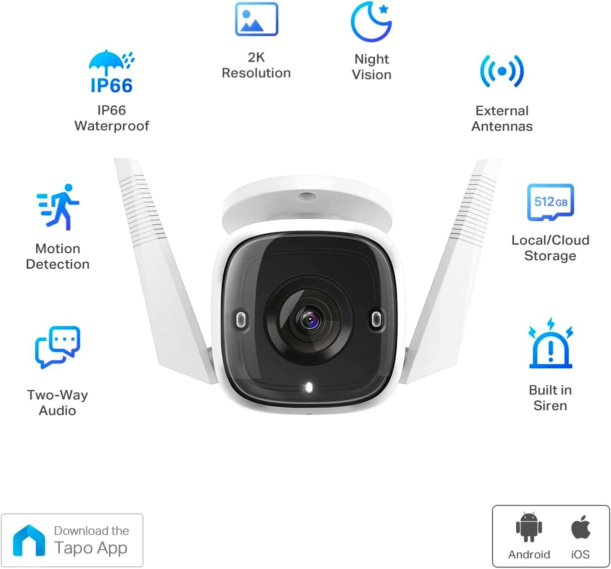 TP-Link Tapo 2K IP66 Outdoor Security Camera, Tapo C310 – TP-Link Tapo Official Store
