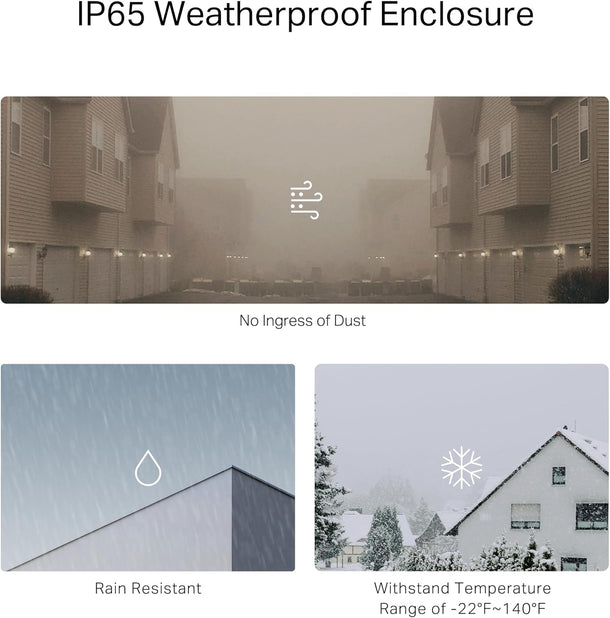 Outdoor Wi-Fi 7 Dual-Band BE5000 Mesh WiFi Extender, Deco BE25-Outdoor ...