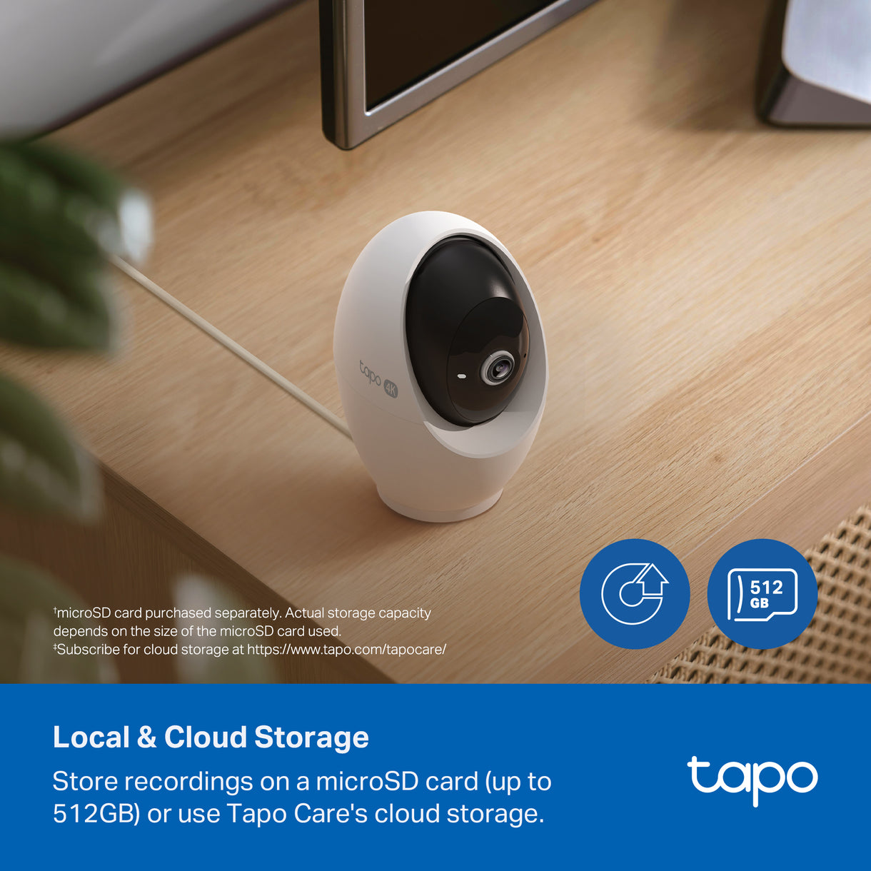 4K Ultra HD Pan/Tilt Dual-Band WiFi Indoor Security Camera, Tapo C260 – TP-Link Tapo Official Store