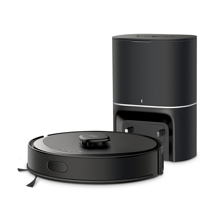 Tapo RV30 Max Plus 5300Pa Hyper Suction Robot Vacuum & Mop with Smart ...